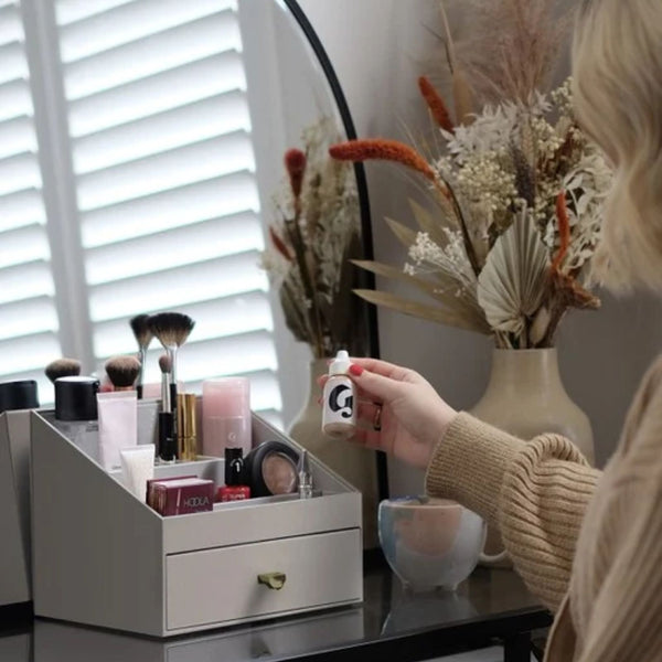 Stackers Makeup Organiser Caddy - Taupe – Bejeweled At Soul