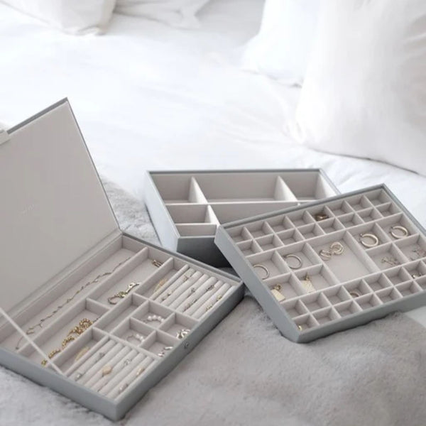 Stackers Supersize Jewellery Box (Set) - Pebble Grey