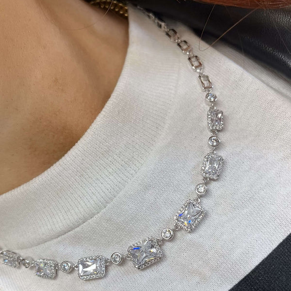 Absolute Silver Tennis Bracelet b2023sl