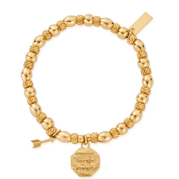 ChloBo Graceful Arrow Bracelet - Gold