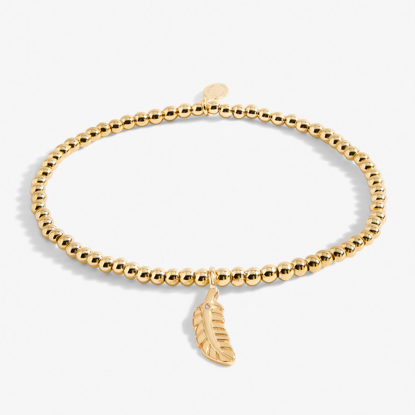Joma Feathers Appear When Loved Ones Are Near Bracelet Gold