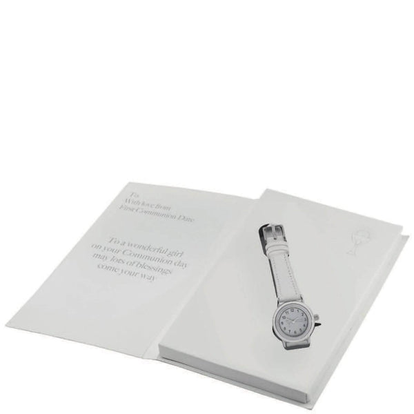 Kids First Holy Communion White Enamel Watch