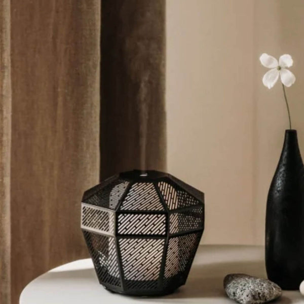 Luminarie Metal Aroma Diffuser - Black – Bejeweled At Soul