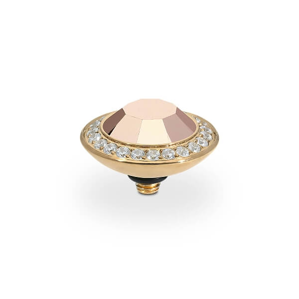 Qudo Tondo Deluxe 13mm Gold Topper - Capri Gold