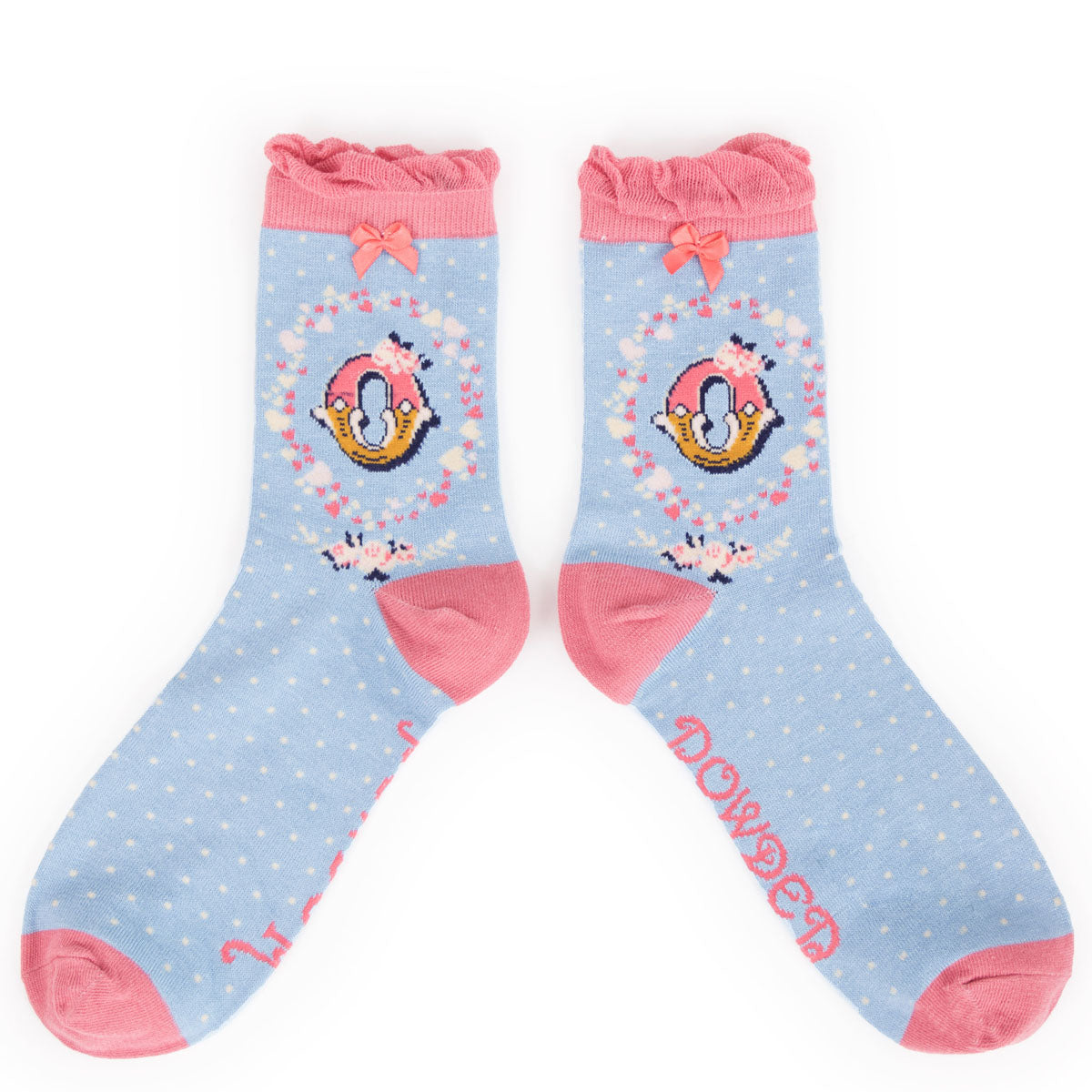 Powder Initial O Ankle Socks