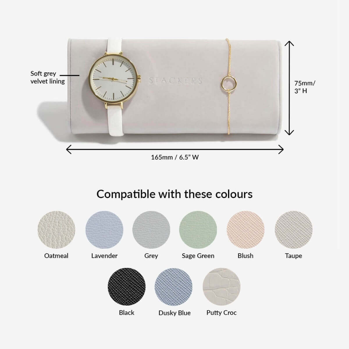 Stackers Bracelet & Watch Pad